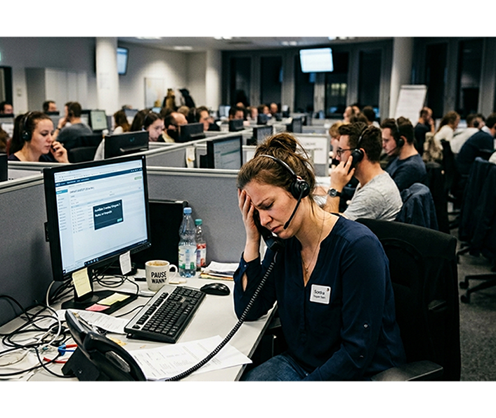 Psychische Belastung im Call Center | telegra Blog